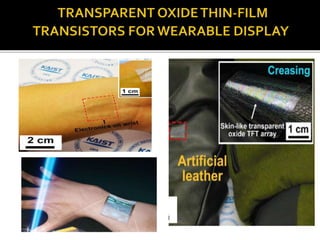 Transparent electronics | PPT
