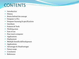 Simputer | PPTX