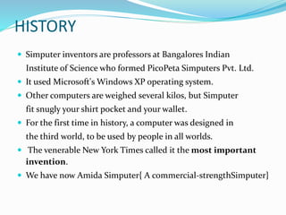 Simputer | PPTX