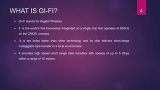 Gi-Fi Technology | PPTX