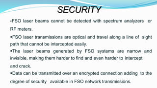 Free space optical communication | PPTX