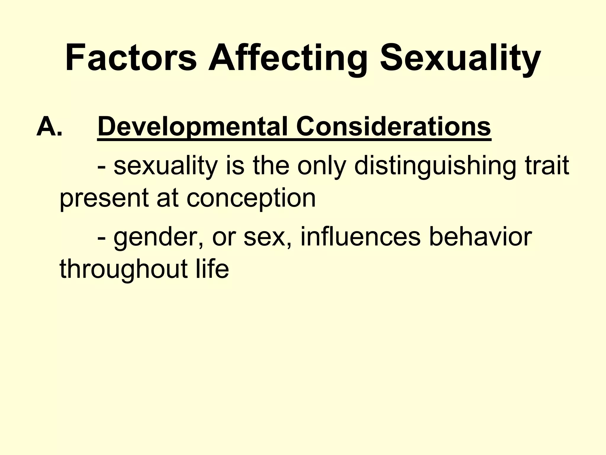 Human Sexuality Ppt