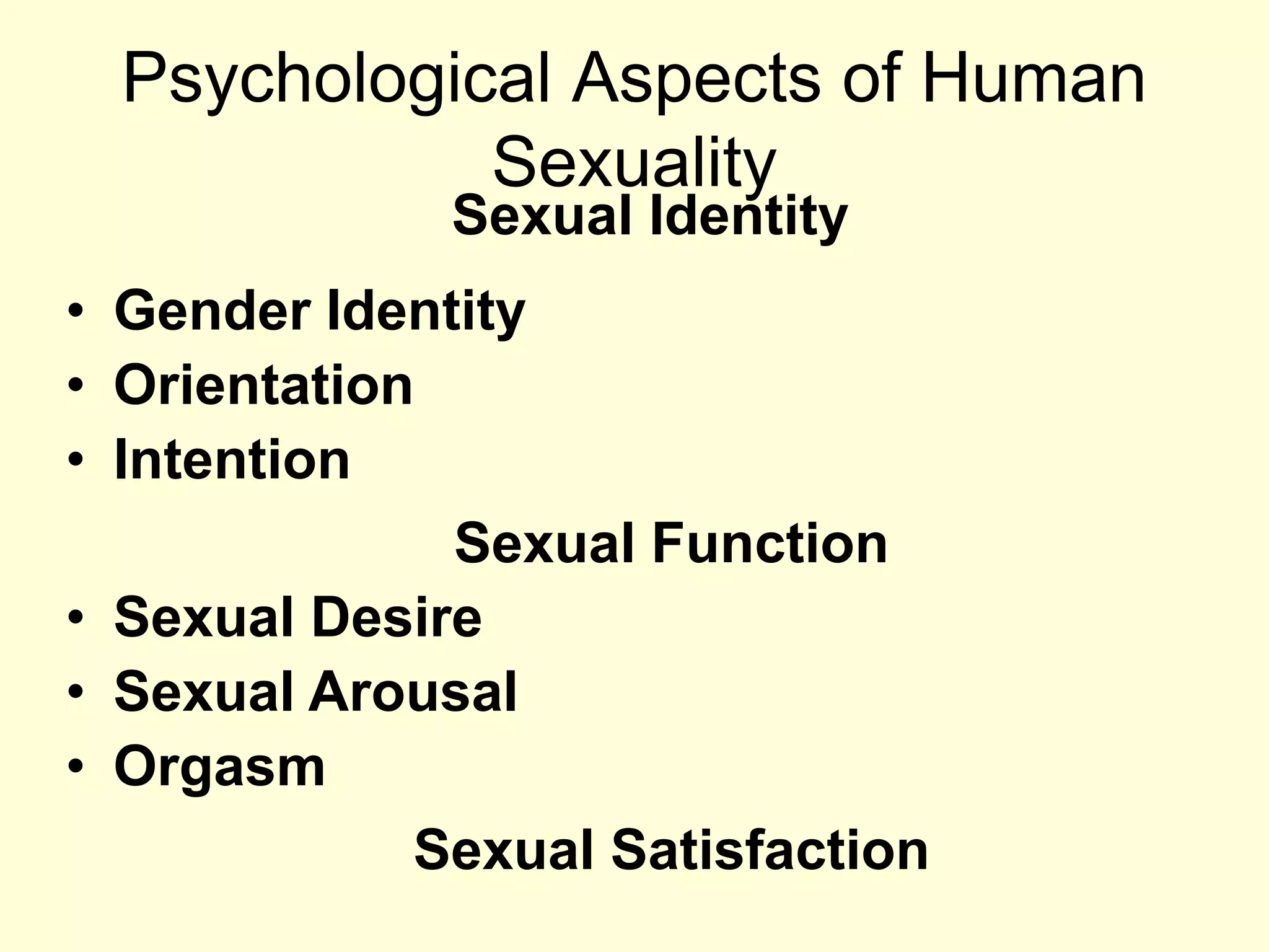 Human sexuality | PPTX
