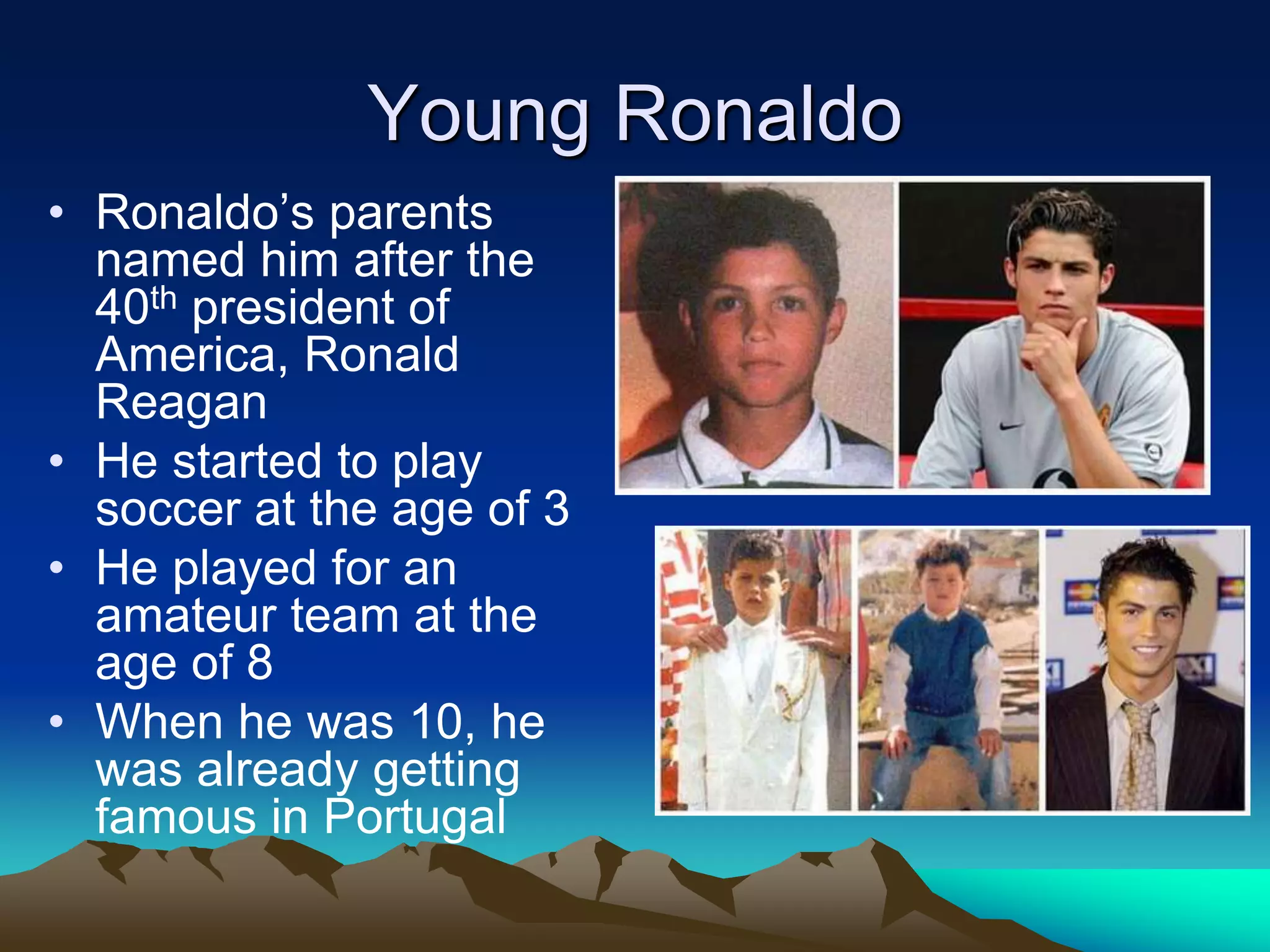 Cristiano Ronaldo's Story | PPT