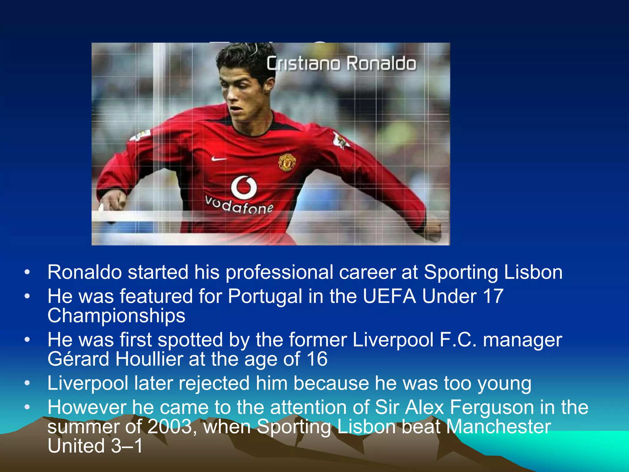 Cristiano Ronaldo's Story | PPT