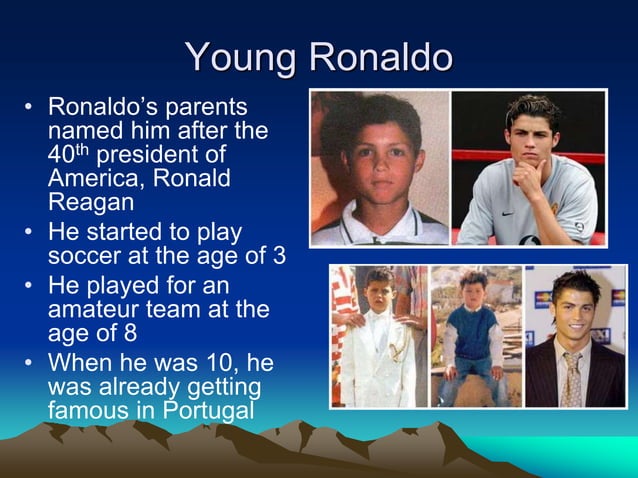 Cristiano Ronaldo's Story | PPT | Soccer | Sports
