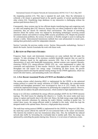 An Optimized Energy-Efficient Hello Routing Protocol for Underwater Wireless Sensor Network | PDF