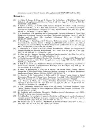 SCALABILITY ANALYSIS OF IOT-DAG DISTRIBUTED LEDGERS USING PREFERENTIAL ATTACHMENT TOPOLOGY: A ...