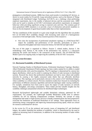 SCALABILITY ANALYSIS OF IOT-DAG DISTRIBUTED LEDGERS USING PREFERENTIAL ATTACHMENT TOPOLOGY: A ...