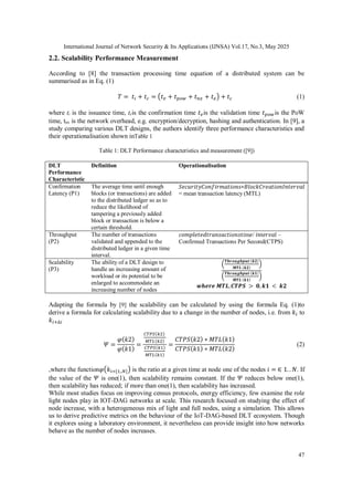SCALABILITY ANALYSIS OF IOT-DAG DISTRIBUTED LEDGERS USING PREFERENTIAL ATTACHMENT TOPOLOGY: A ...