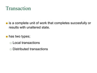 Introduction of Java transaction API PowerPoint | PPTX