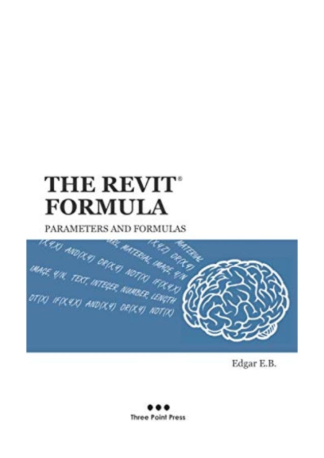 2019 The Revit Formula Pdf Parameters And Formulas By Edgar E B