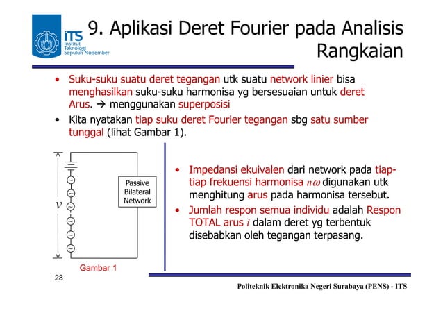 Deret forier untuk matematika 3 kuliah matematika | PPT