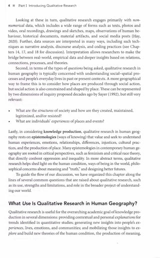 Qualitative Research Methods In Human Geography 5th Edition Iain Hay ...