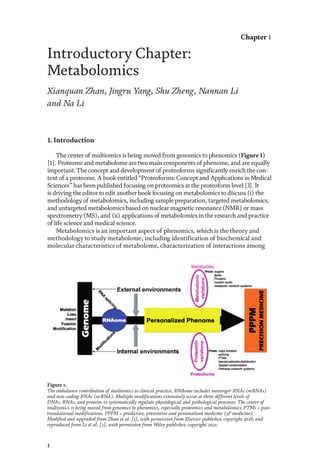 Metabolomics Methodology And Applications In Medical Sciences And Life ...