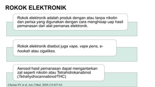 Dampak rokok elektrik terhadap kesehatan manusia | PDF