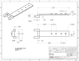 JOSERDY_Hood_Strap_Latch_Drilling_Template_drawing_DWG1 | PPT