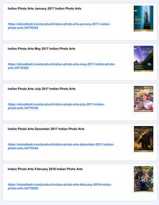 Indian Photo Arts October 2015 Indian Photo Arts | PDF