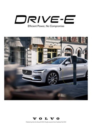 Volvo drive e factsheet volvo s90 and v90 | PDF