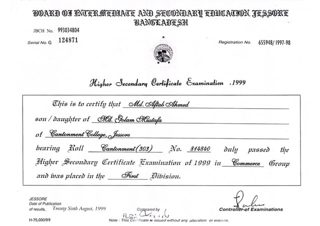 all certificate | PDF