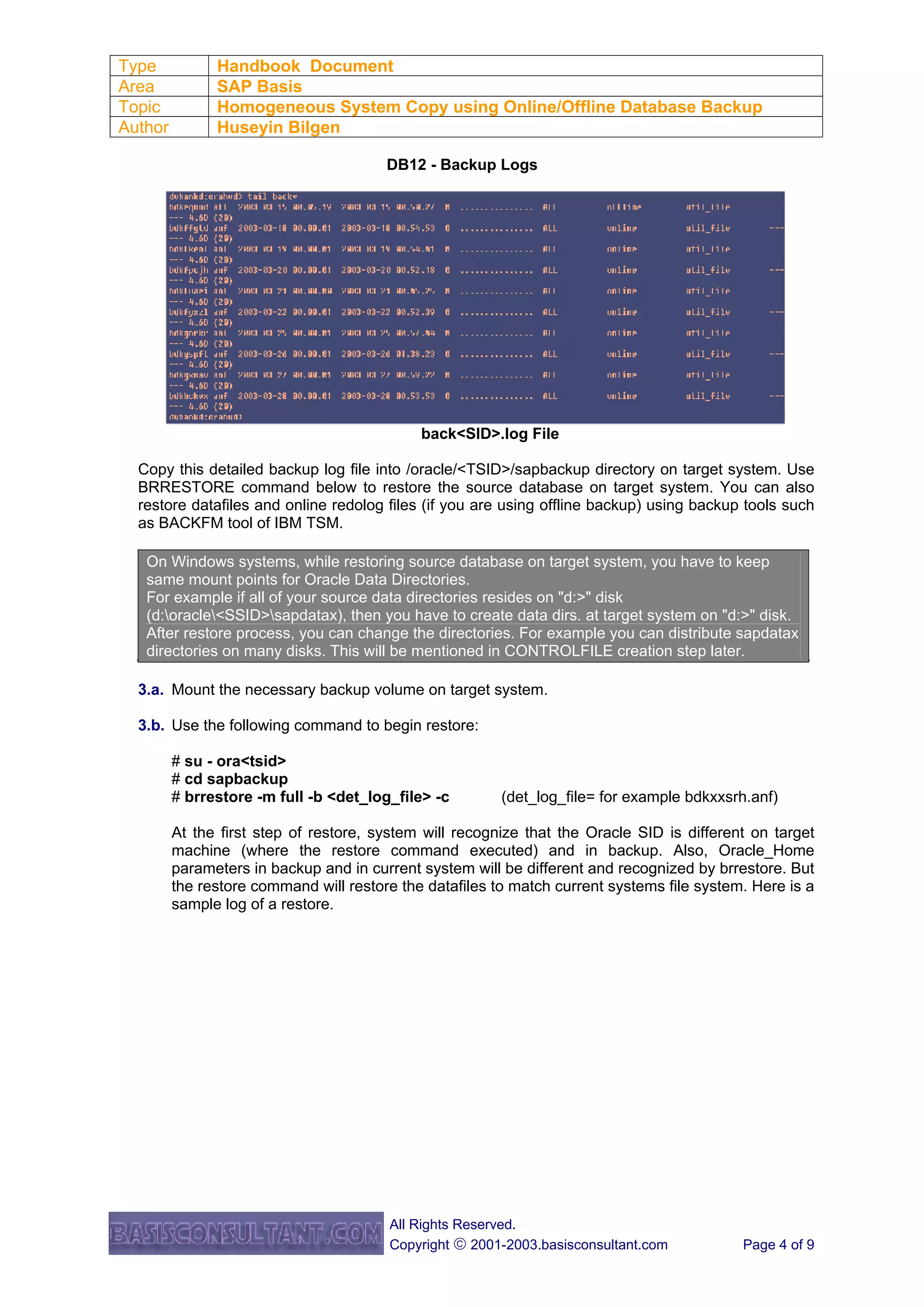 17398351 sap-system-copy-homcopyv1 | PDF