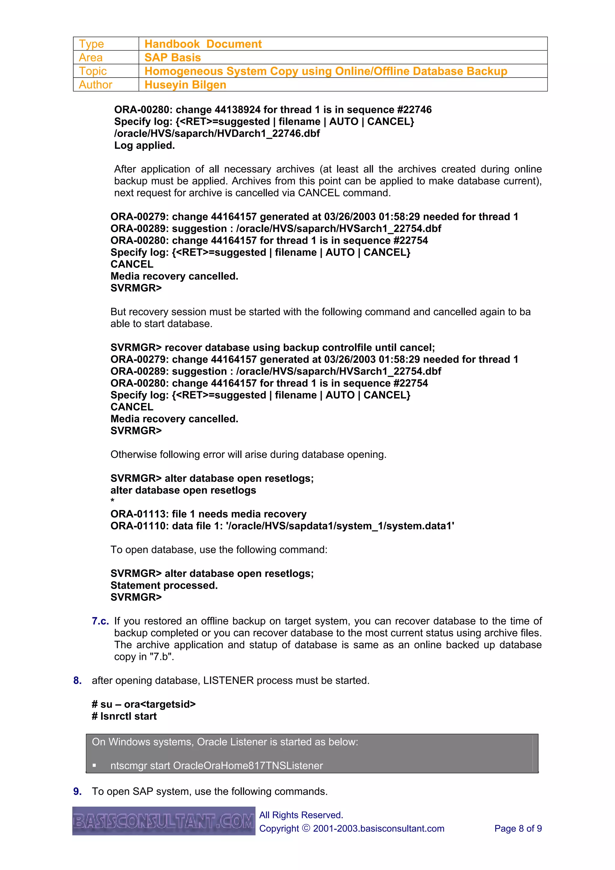 17398351 sap-system-copy-homcopyv1 | PDF