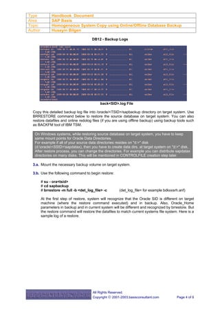 17398351 sap-system-copy-homcopyv1 | PDF