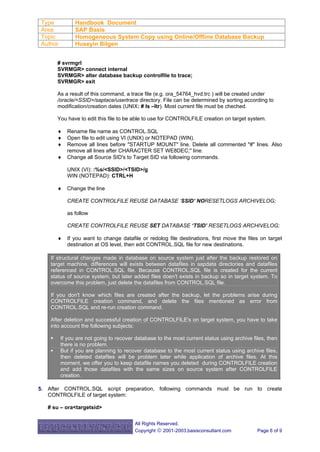 17398351 sap-system-copy-homcopyv1 | PDF