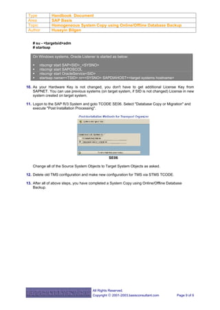 17398351 sap-system-copy-homcopyv1 | PDF