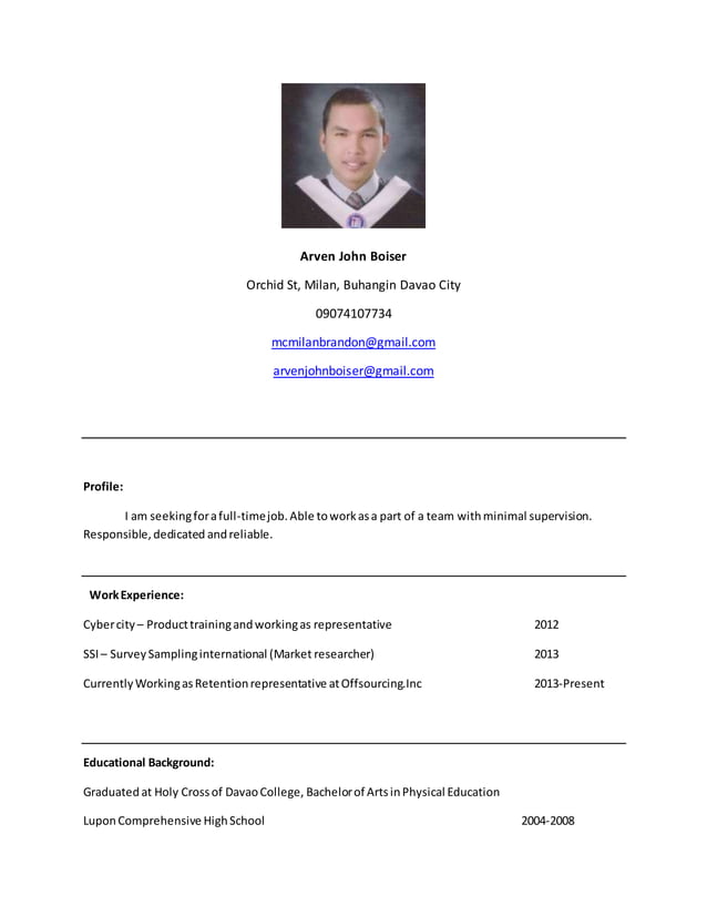 brandon resume final | DOCX