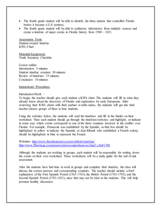 Grade 4_Conflict Over Florida_Updated | DOCX