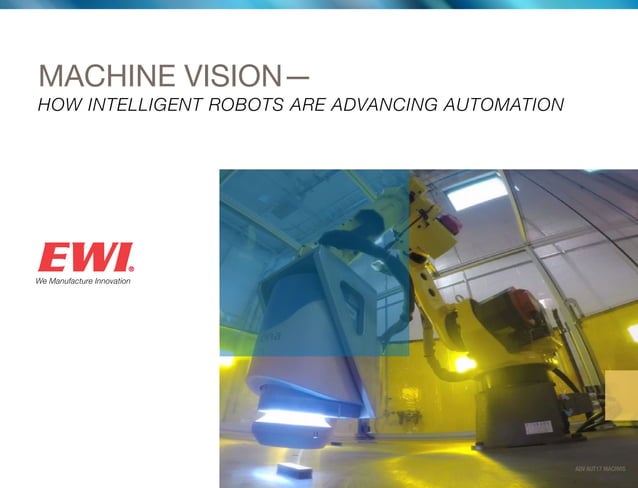 Machine Vision --How Intelligent Robots are Advancing Automation | PPT