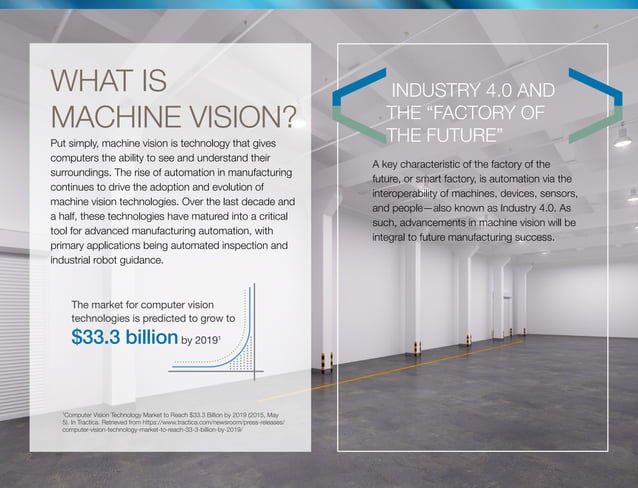 Machine Vision --How Intelligent Robots are Advancing Automation | PPT