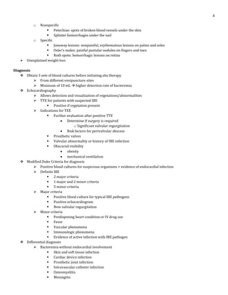 Topic Discussion 2 Infective Bacterial Endocarditis | PDF