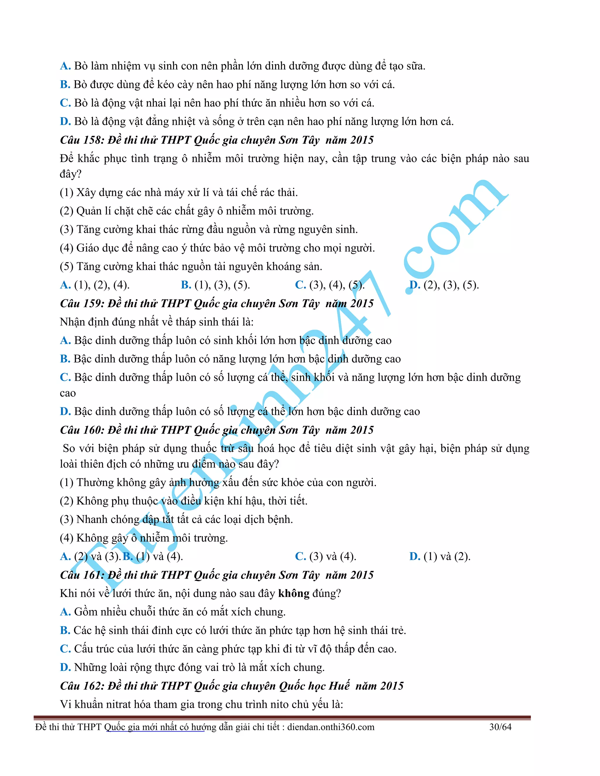 173 bai tap_chon_loc_chuyen_de_sinh_thai_co_loi_giai_chi_tiet | PDF