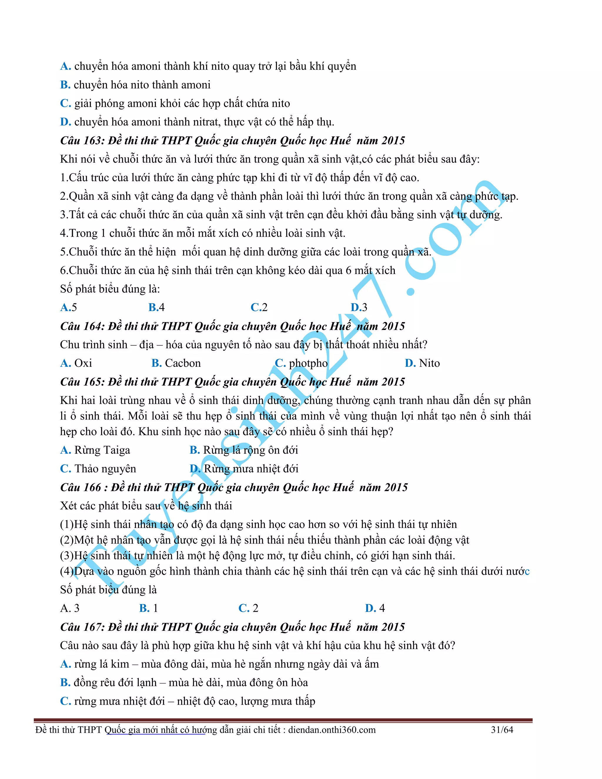 173 bai tap_chon_loc_chuyen_de_sinh_thai_co_loi_giai_chi_tiet | PDF