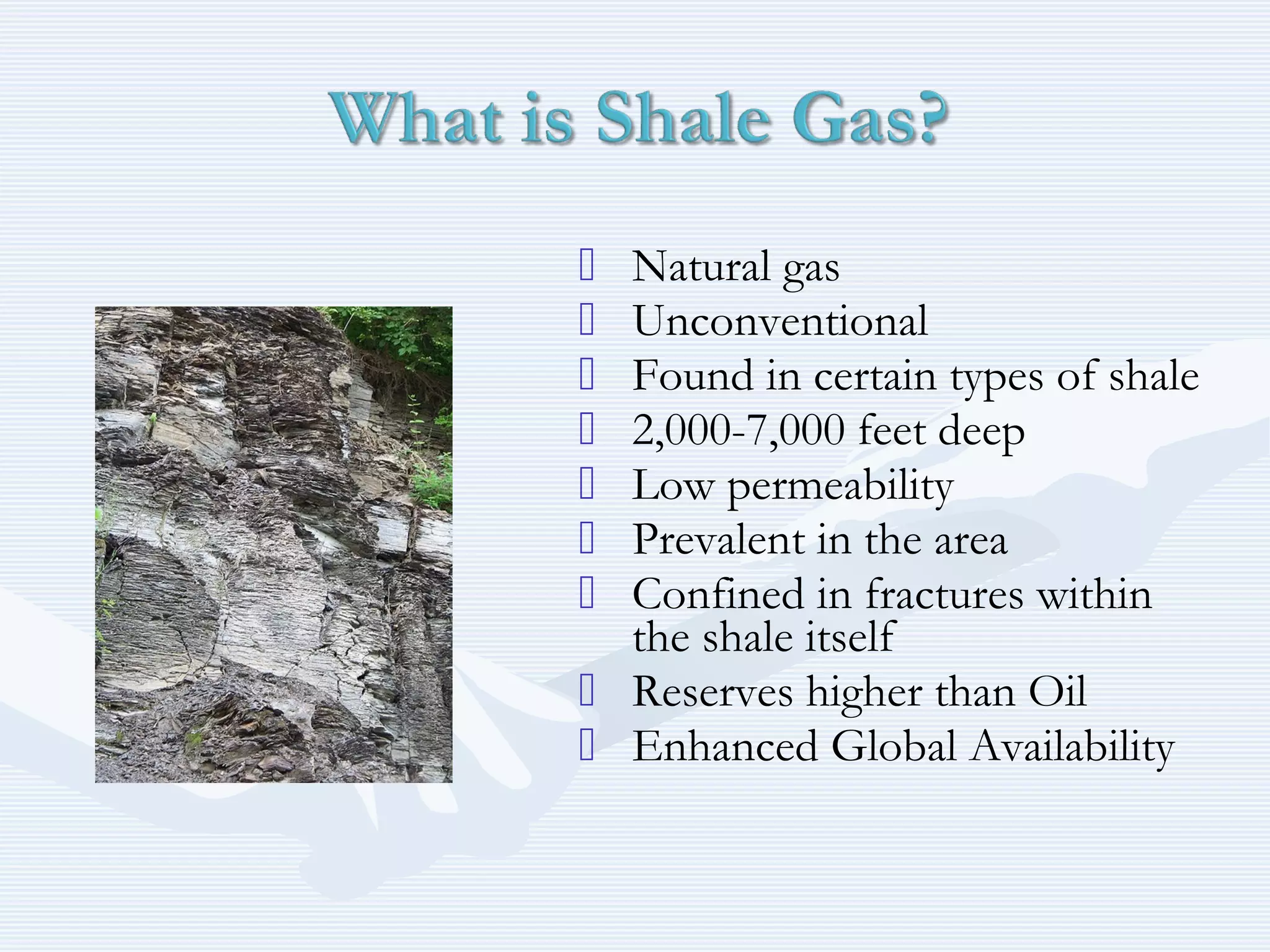 Shale Gas PPT | PPT