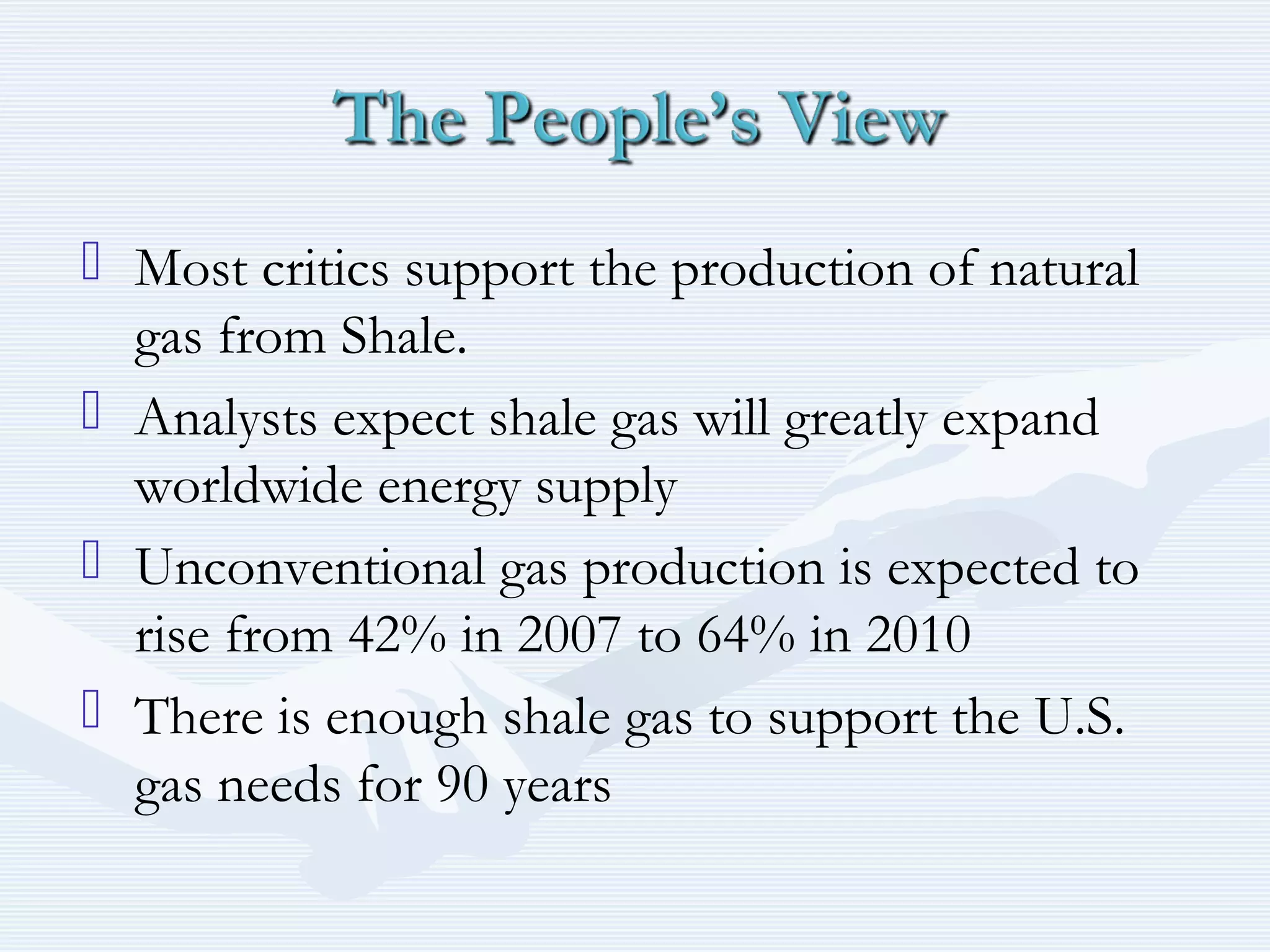 Shale Gas PPT | PPT