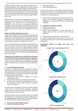 Learning Management System LMS Challenges During Pandemic A Case Study ...