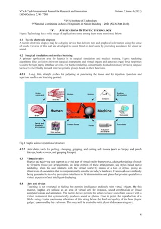 Haptic Technology- Interaction with Virtuality | PDF