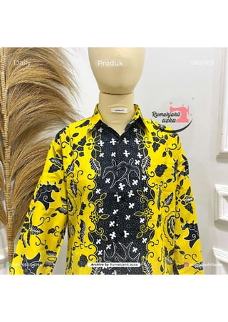 Custom Jahit One Set by Rumah Jahit Azka | PDF