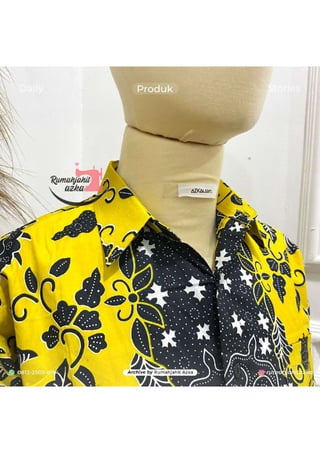 Custom Jahit One Set by Rumah Jahit Azka | PDF