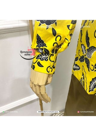 Custom Jahit One Set by Rumah Jahit Azka | PDF