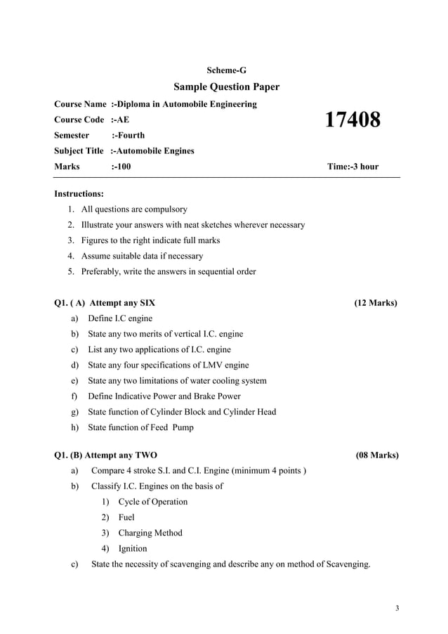 17408 automobile engines | PDF