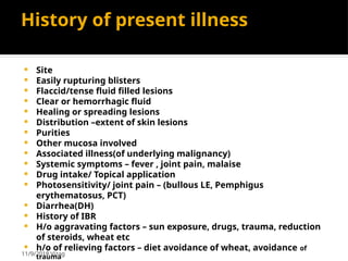 Bullous disorders in dermatology post graduate ppt | PPTX