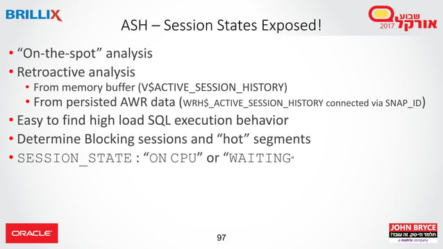 Oracle Database Performance Tuning Advanced Features And Best Practices