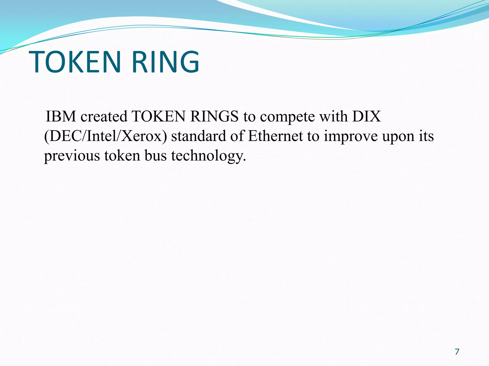 Token Ring : 802.5 | PPT