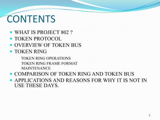 Token Ring : 802.5 | PPTX