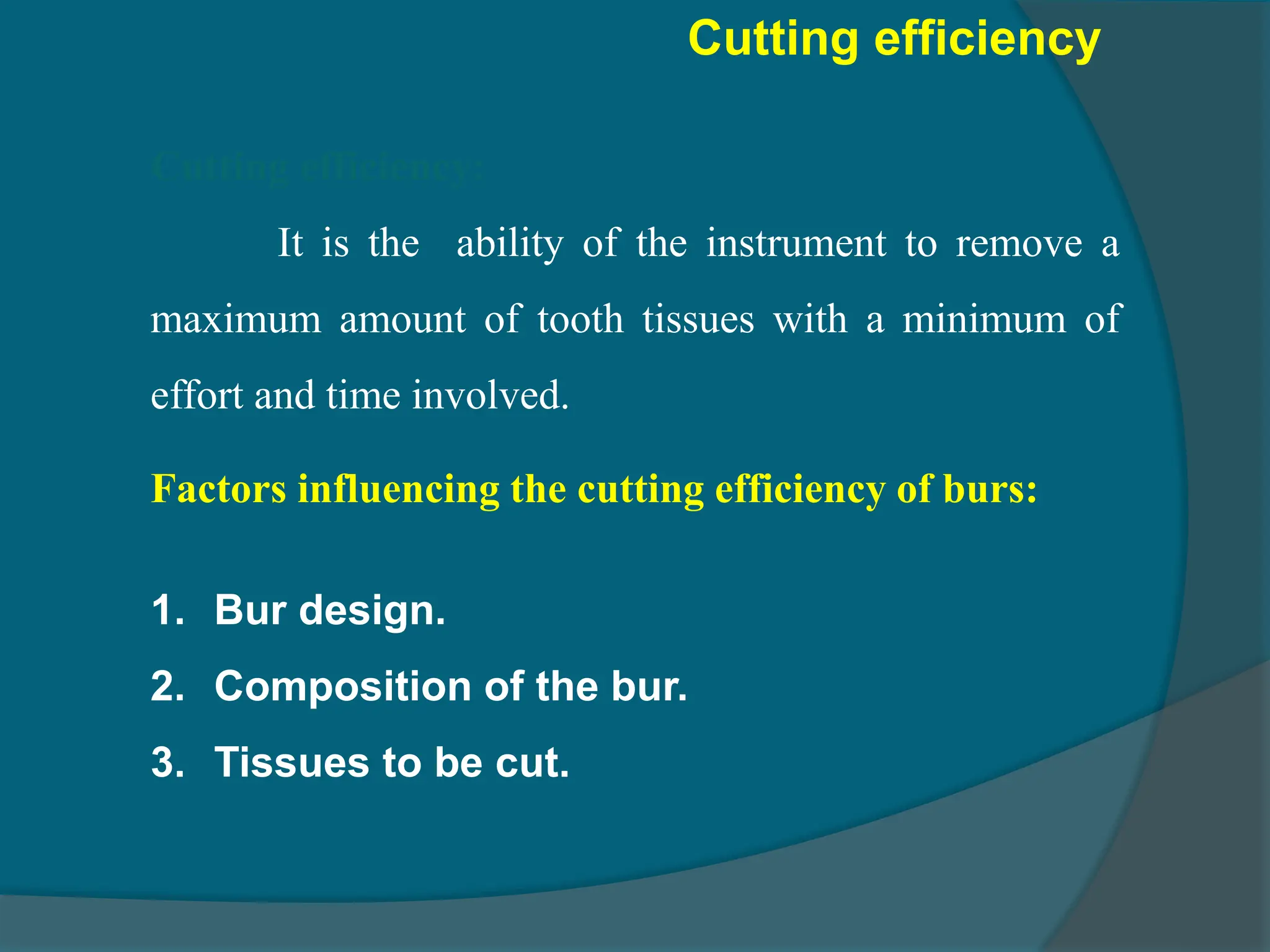 Rotary instruments for dentistry students | PPT