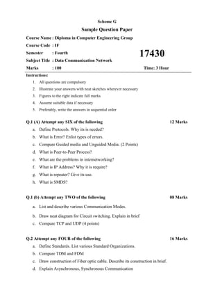 17430 data communication & net | PDF